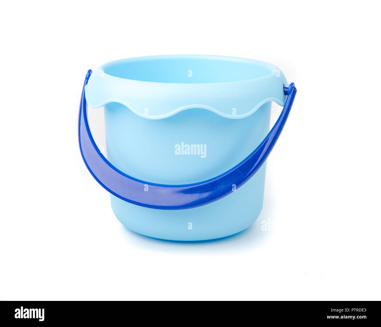 baby toys - bucket isolated on white background Stock Photo - Alamy