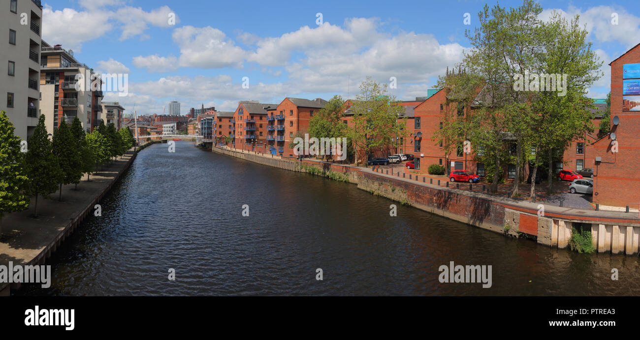 River running through leeds hi-res stock photography and images - Alamy