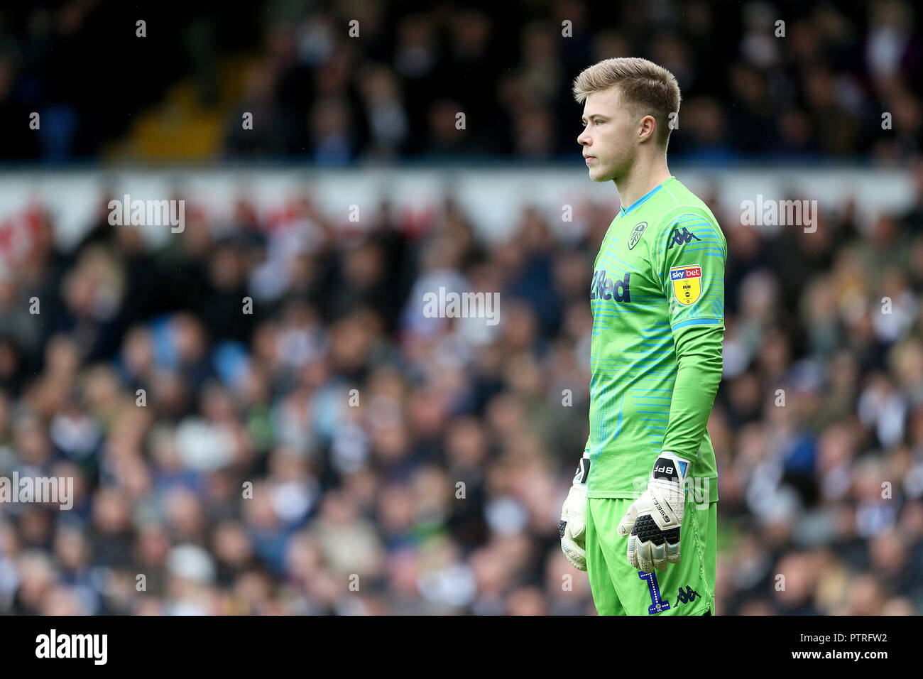 Leeds United goalkeeper Bailey Peacock-Farrell Stock Photo - Alamy