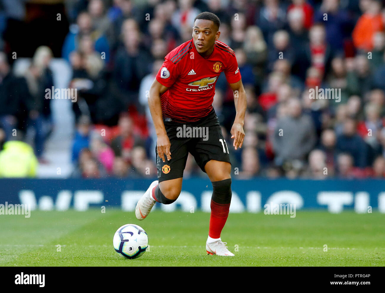 Manchester United's Anthony Martial during the Premier League match at ...