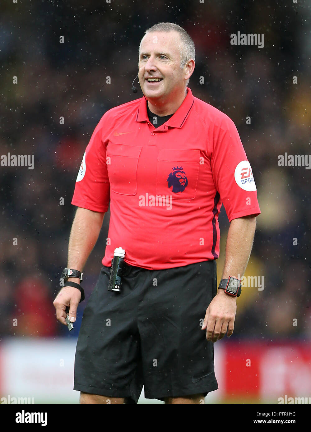 Referee Jon Moss Stock Photo - Alamy