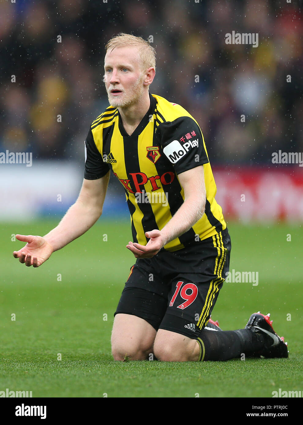 Watford's Will Hughes Stock Photo - Alamy