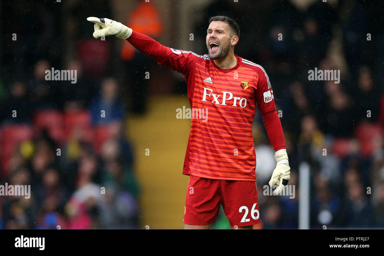 Watford goalkeeper Ben Foster Stock Photo - Alamy