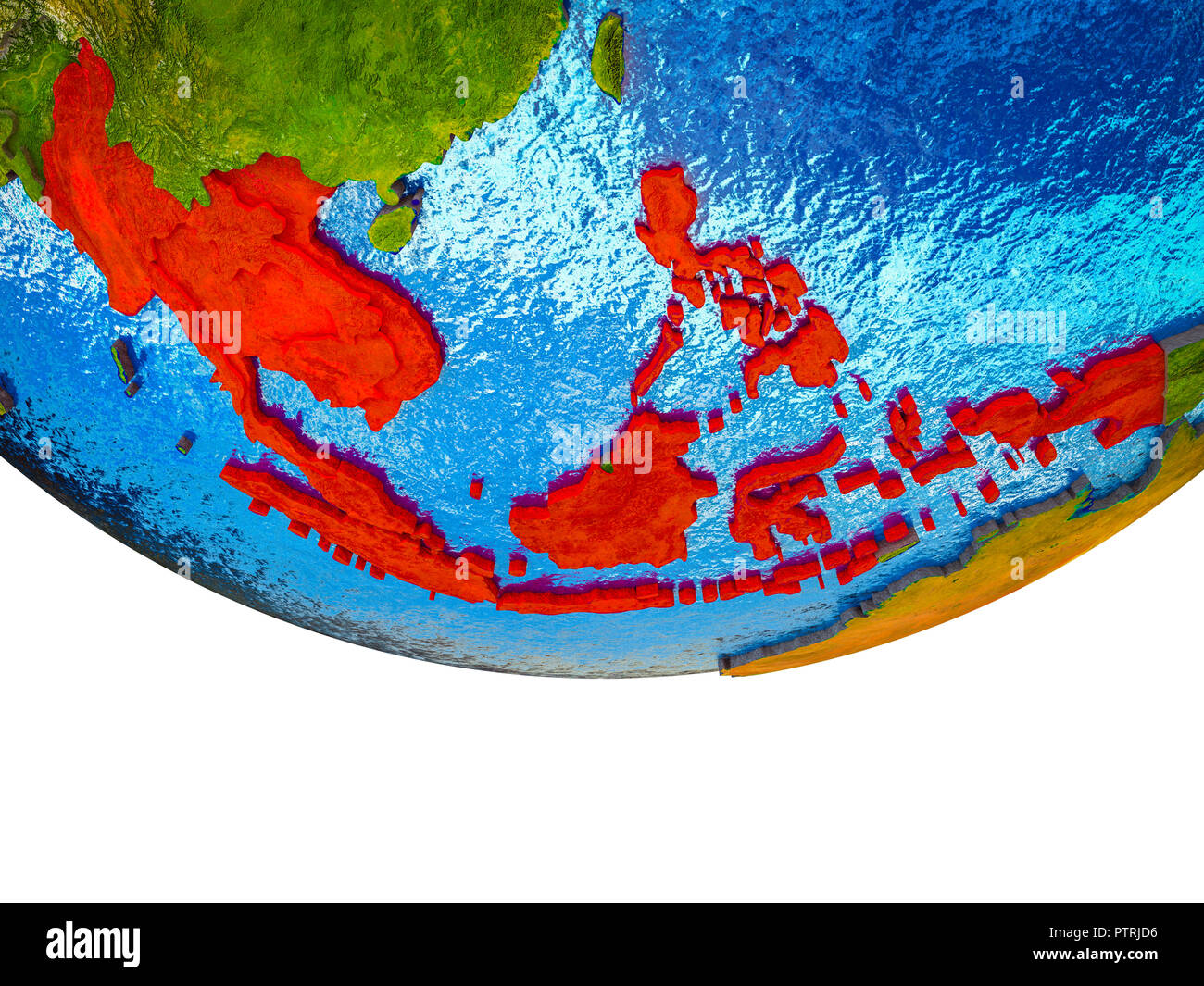 Asean countries map hi-res stock photography and images - Alamy