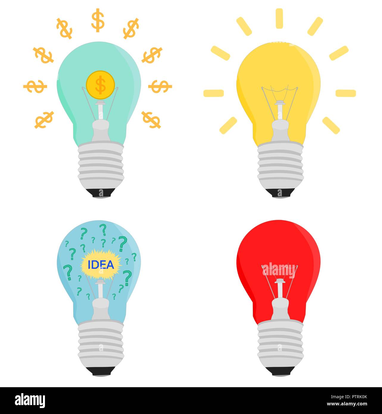 Light bulb idea hi-res stock photography and images - Alamy