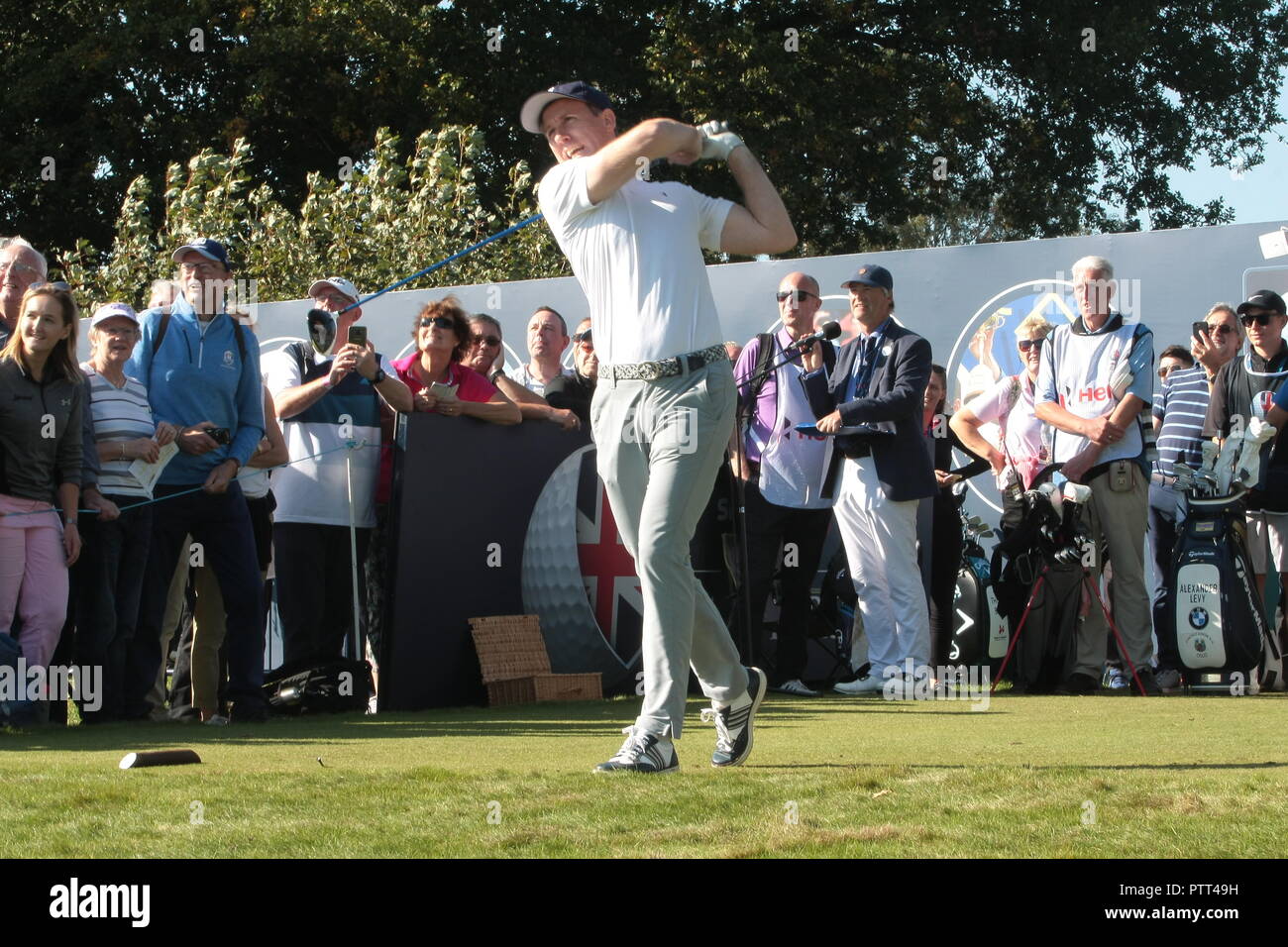 Walton Heath Golf Club, 10th October, 2018. BBC TV Strictly comeDancing ...