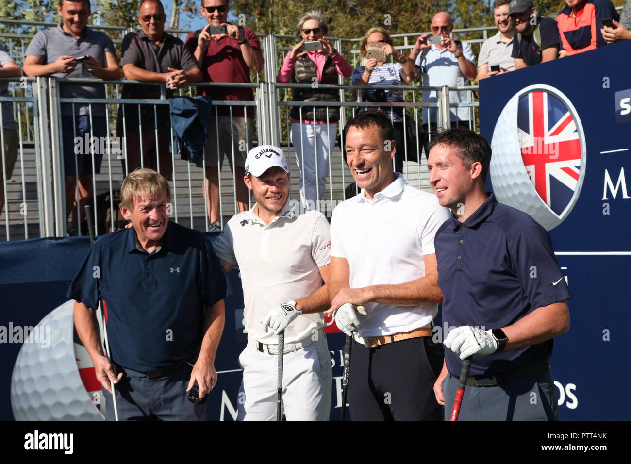 Walton Heath Golf Club, 10th October, 2018. Ex Chelsea and England ...