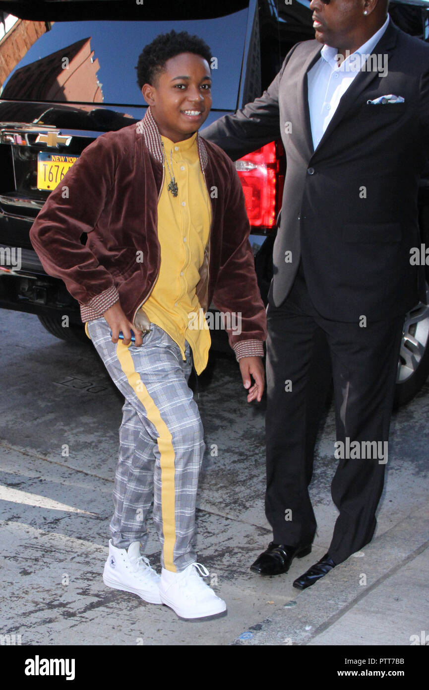 New York, NY, USA. 10th Oct, 2018. Issac Ryan Brown at Build Series ...