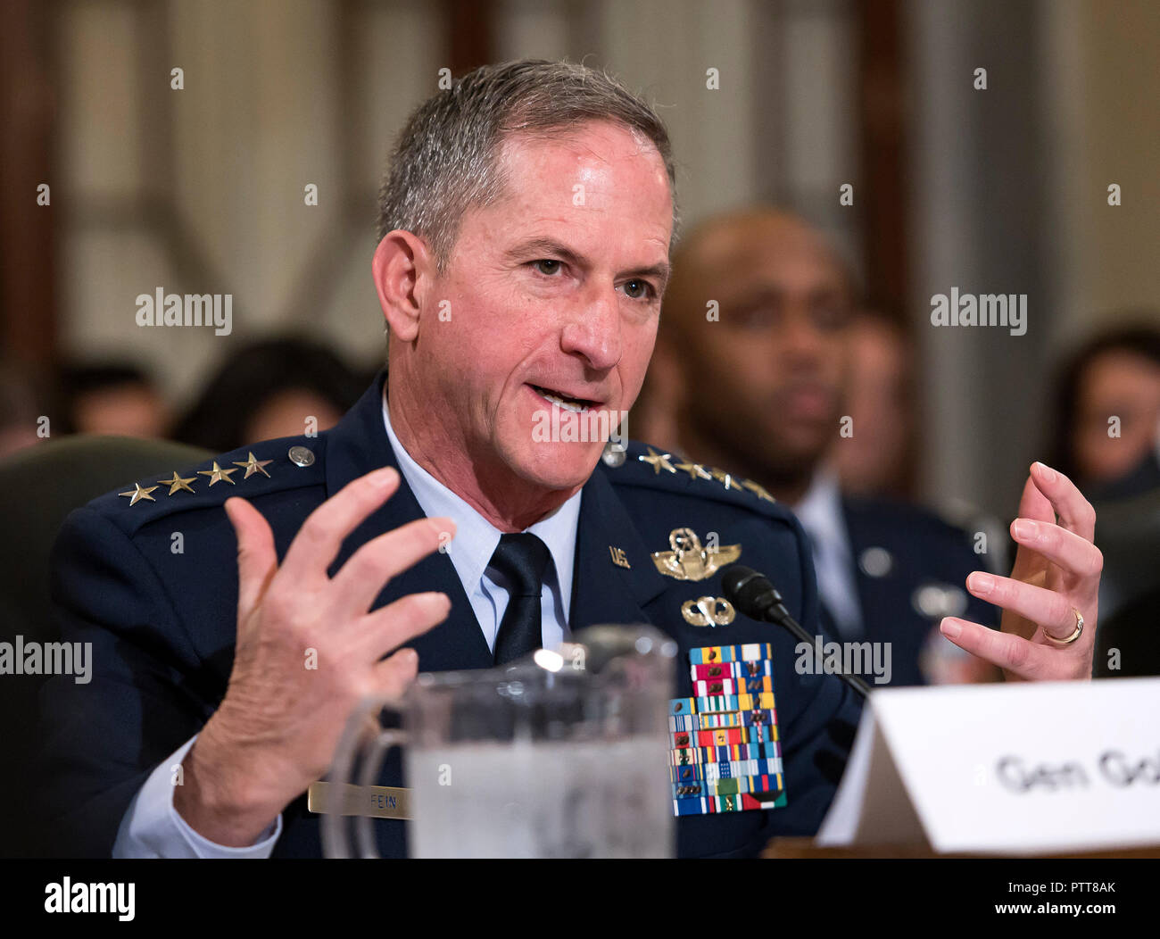 Chief of staff of the air force david l goldfein hi-res stock ...