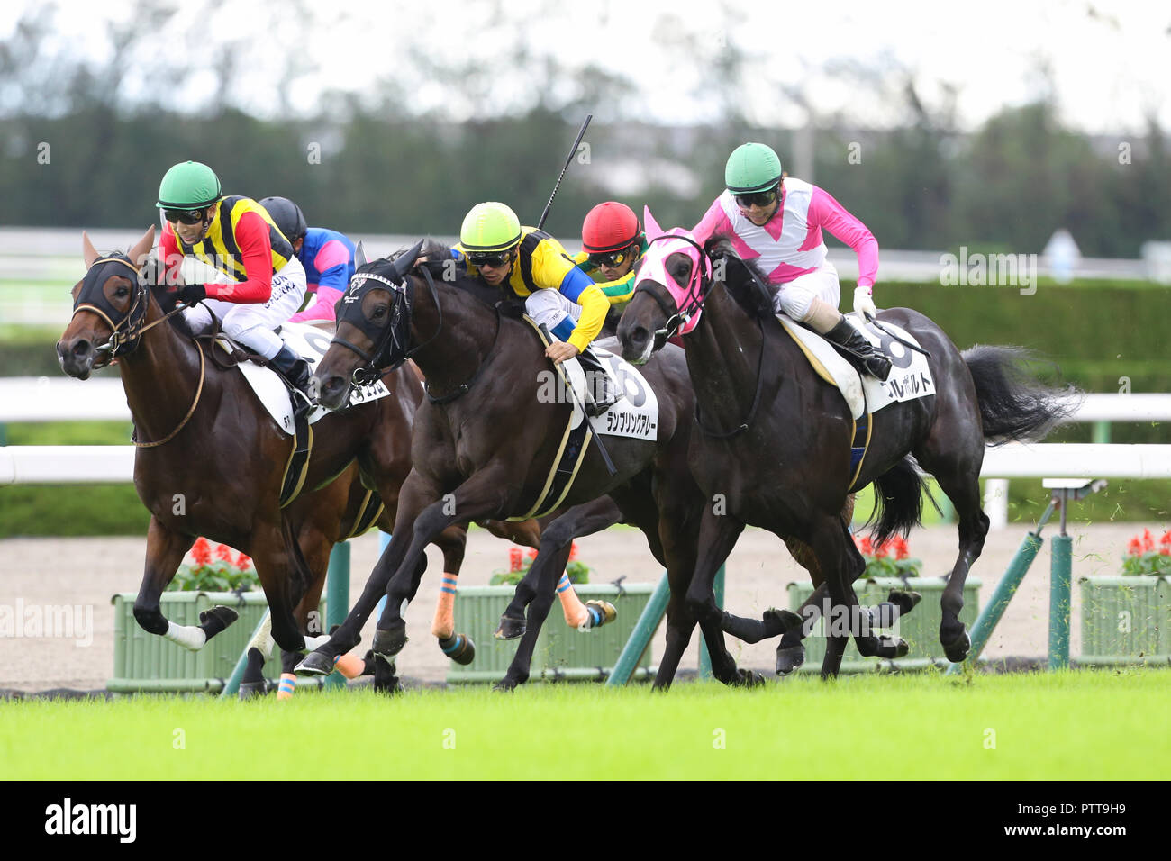 Kyoto, Japan. 6th Oct, 2018. (L-R) Cross Pendulum (Yusuke Fujioka ...