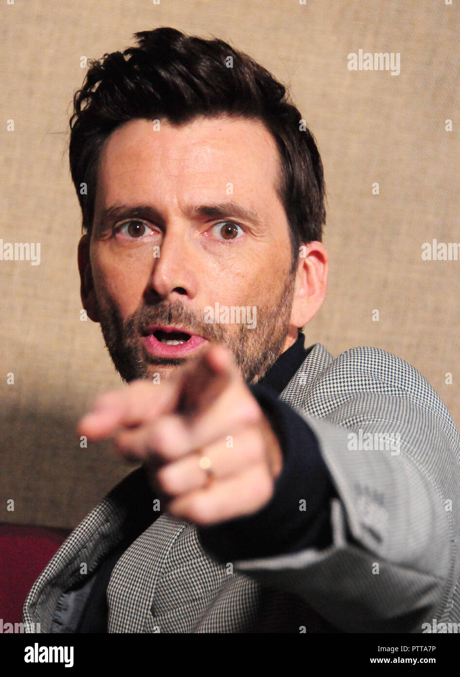 Los Angeles, USA. 10th Oct 2018. Actor David Tennant attends the Los ...