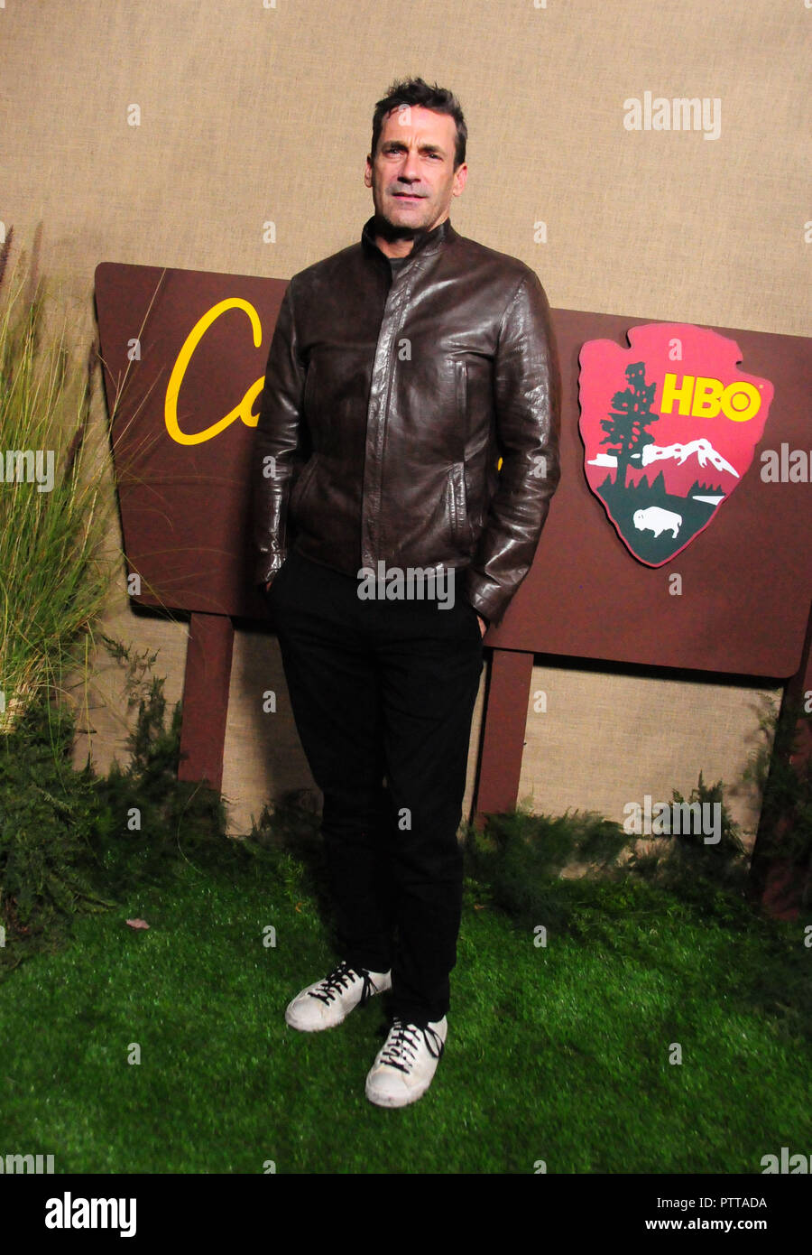 Los Angeles, USA. 10th Oct 2018. Actor Jon Hamm attends the Los Angeles ...