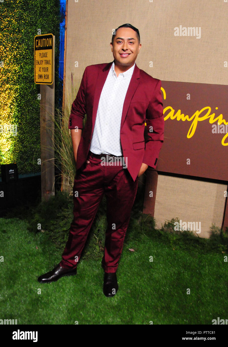 Los Angeles, USA. 10th Oct 2018. Actor Lian Castillo attends the Los ...