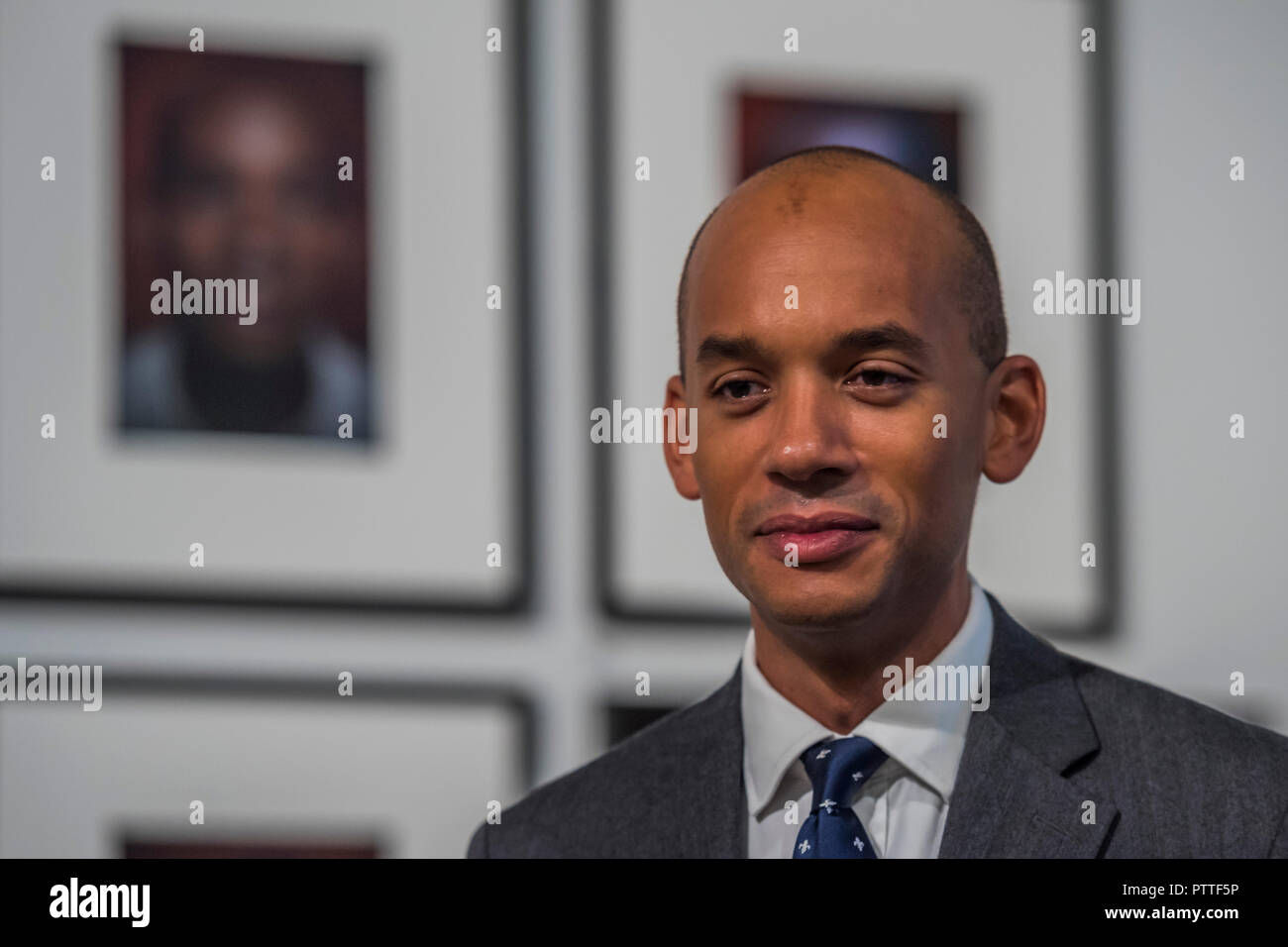London, UK. 10th October, 2018. Chuka Umunna MP - Black is the New ...