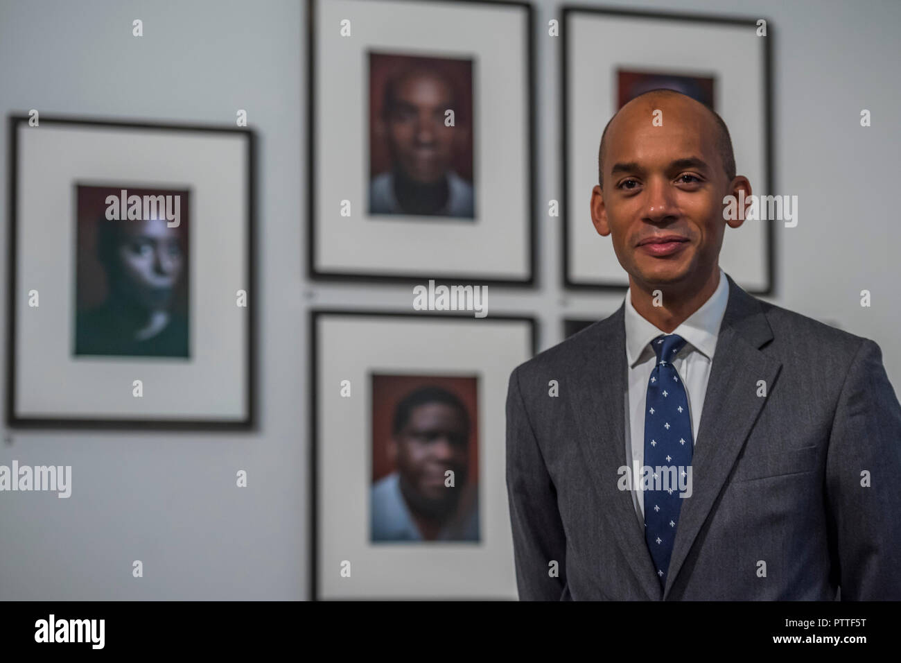 London, UK. 10th October, 2018. Chuka Umunna MP - Black is the New ...