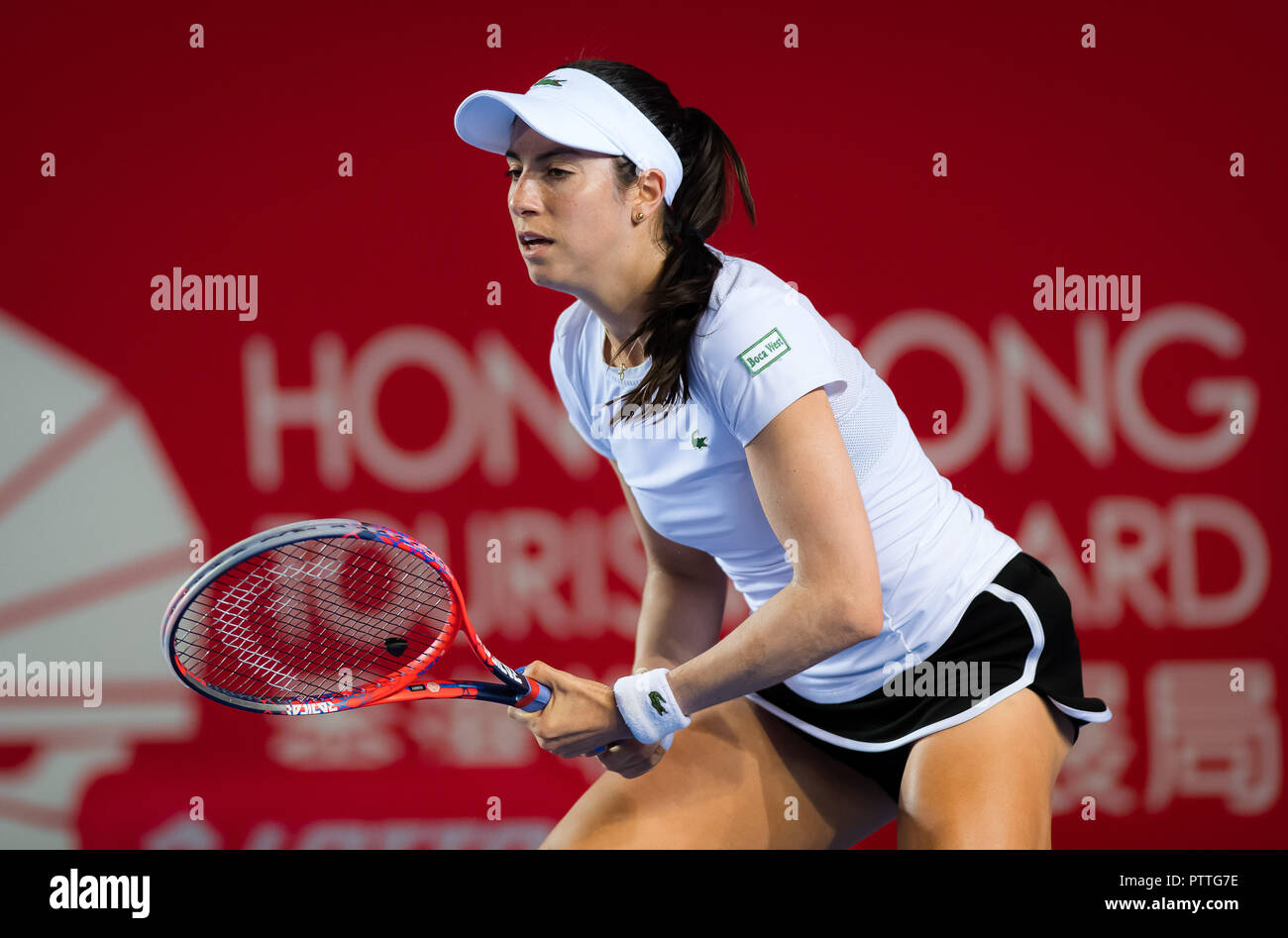 Hong Kong. October 11, 2018 - Christina McHale of the United States in ...