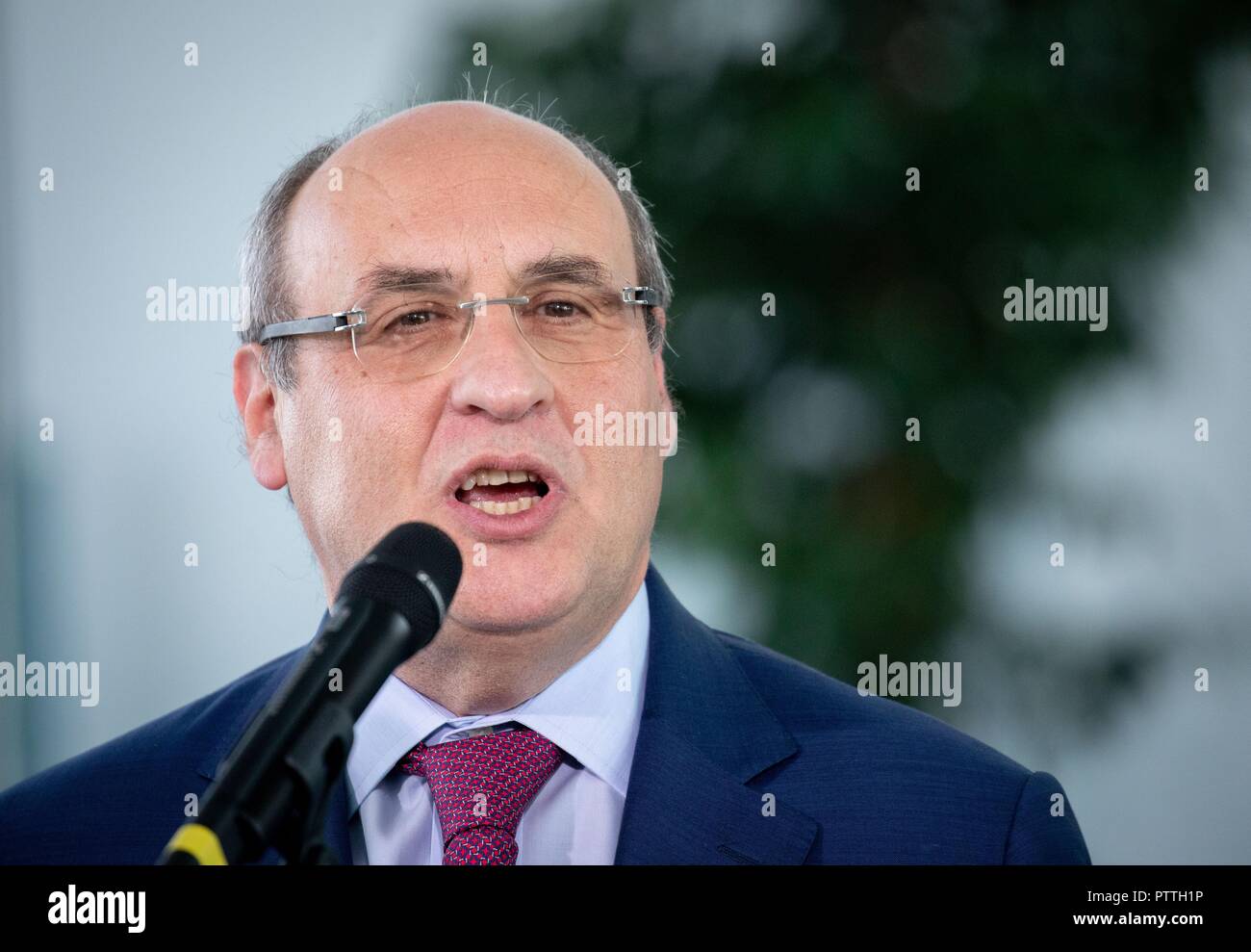11 October 2018, Berlin: Antonio Vitorio, the new Director General of ...