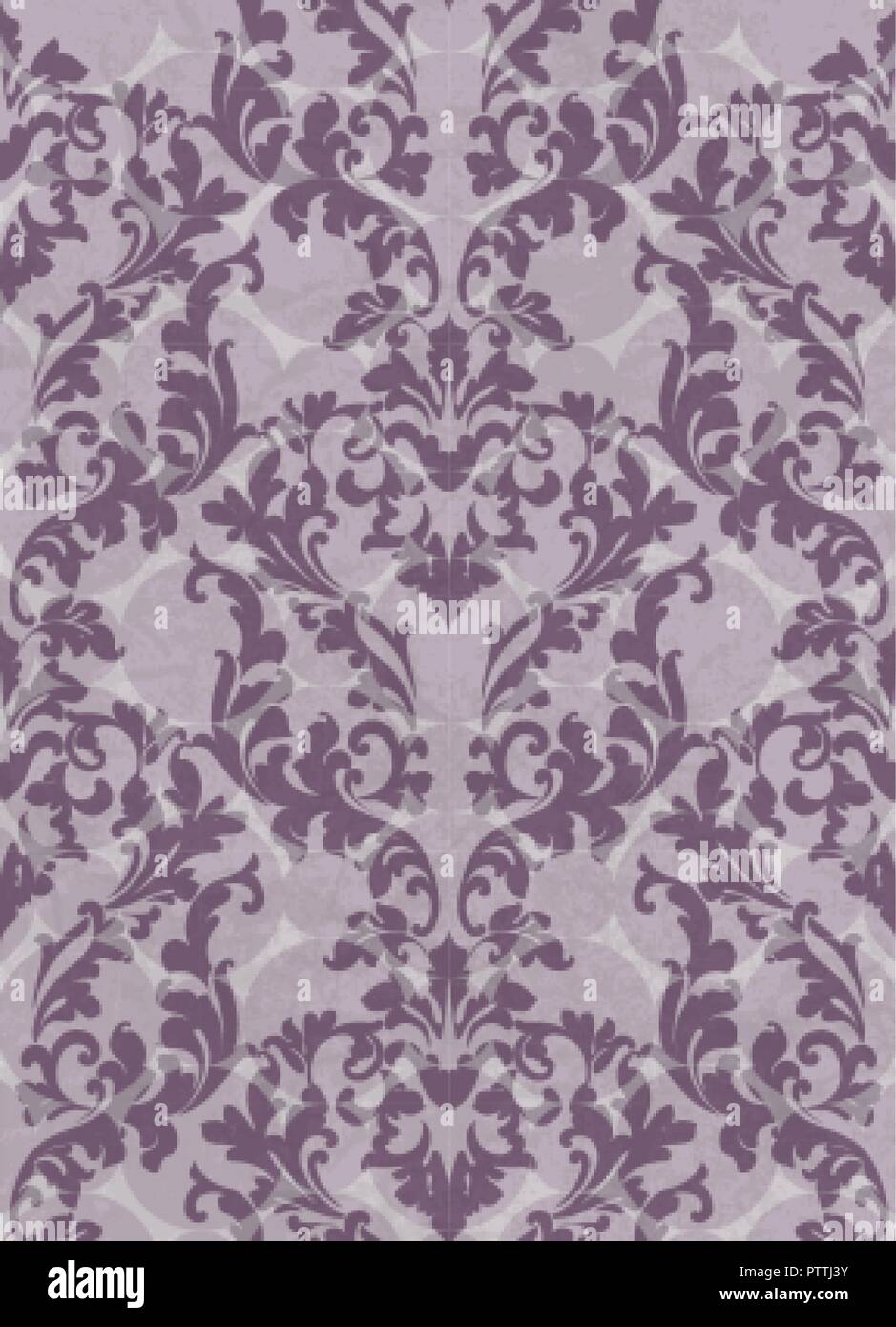 Vintage baroque pattern Vector. Beautiful ornament decor. Royal luxury ...