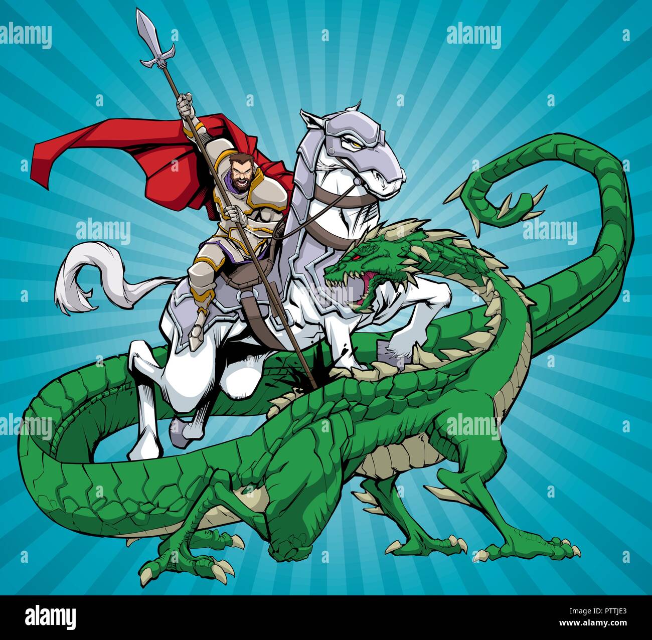 Saint george icon hi-res stock photography and images - Alamy