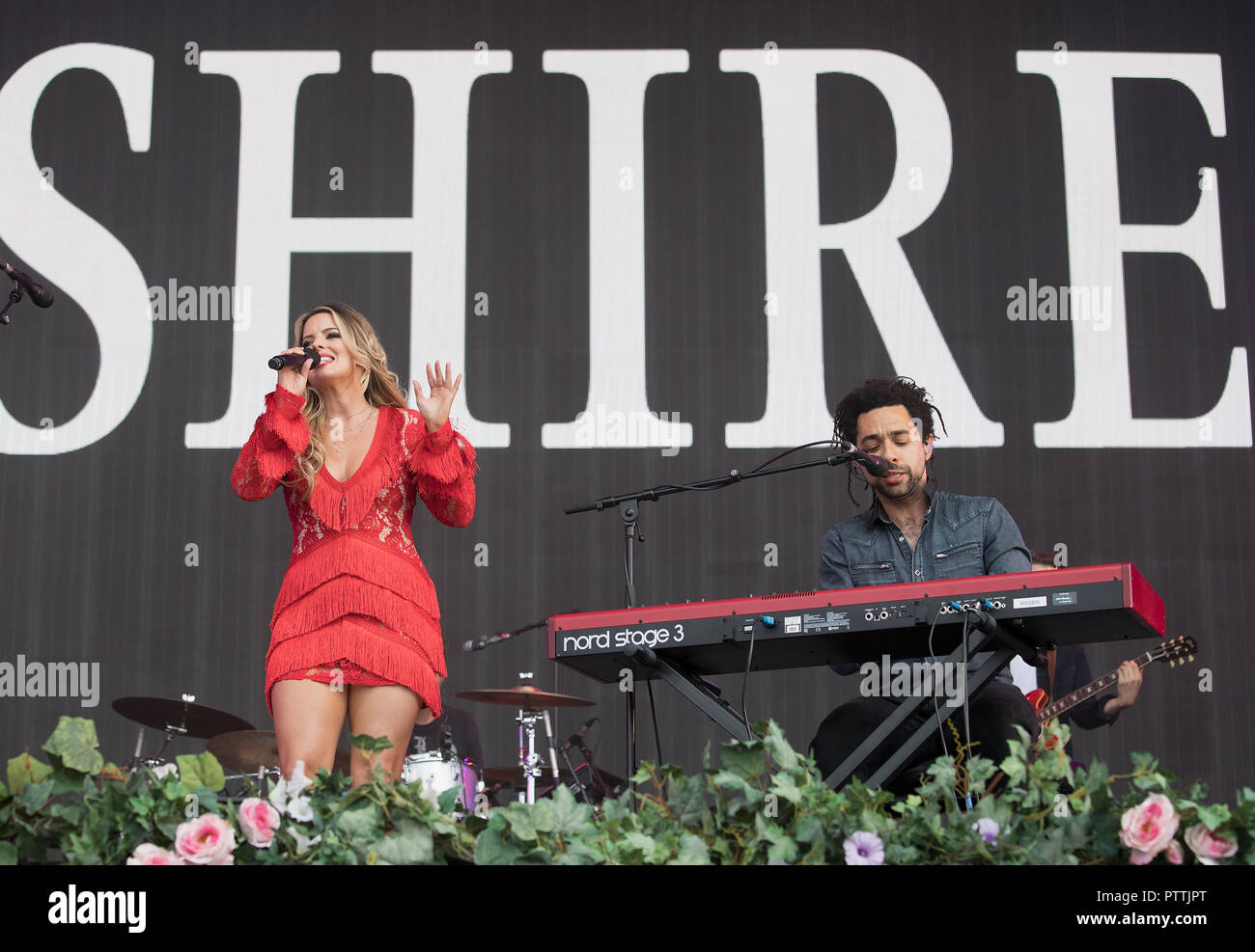 BBC Radio 2 Live at Hyde Park 'The Shires' perform on stage at Hyde ...