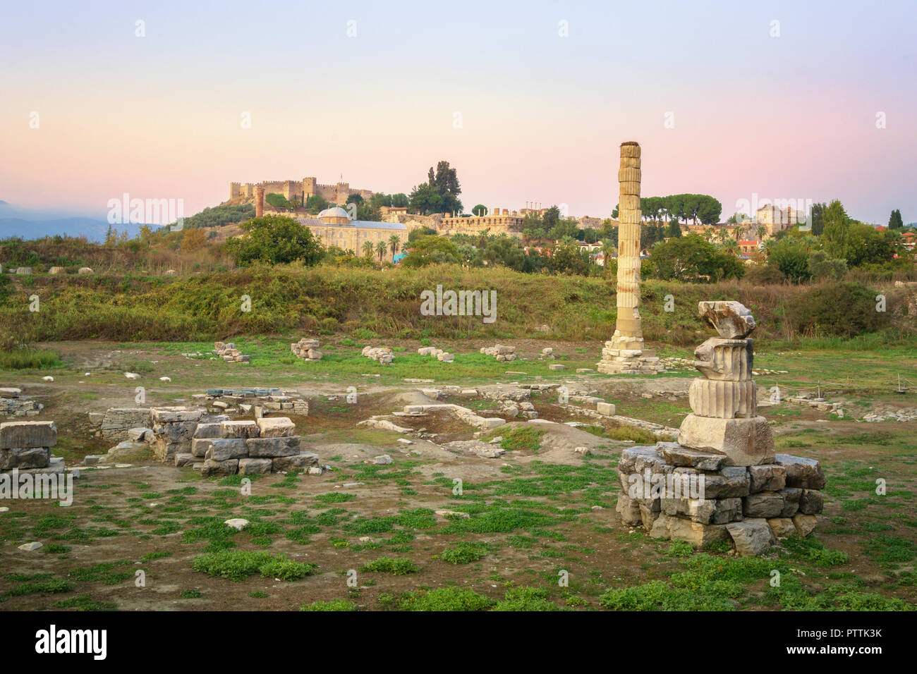 Temple of Artemis ruins - one of the seven wonder of the ancient world ...
