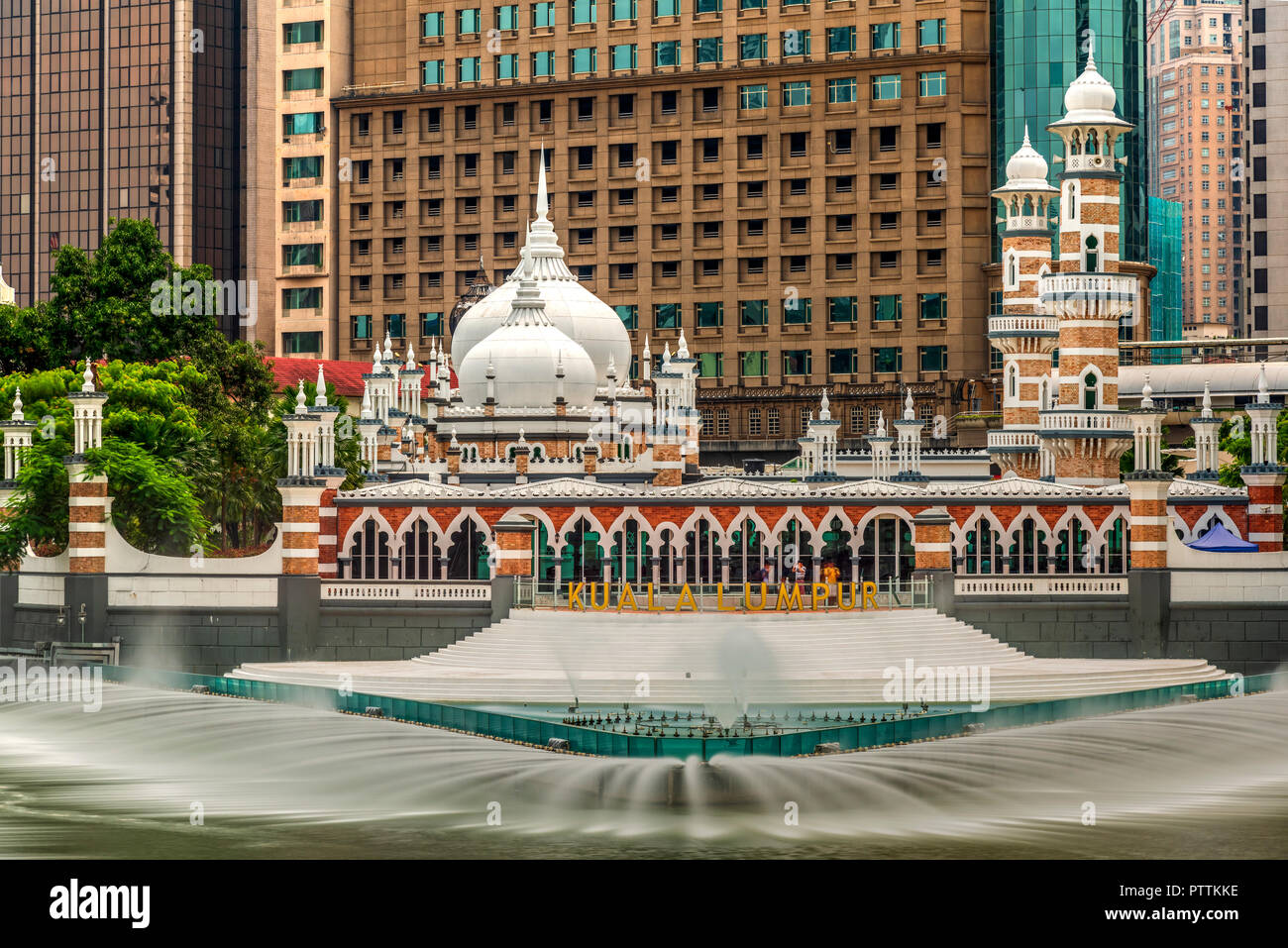 River of Life with Jamek Mosque, Kuala Lumpur, Malaysia Stock Photo - Alamy