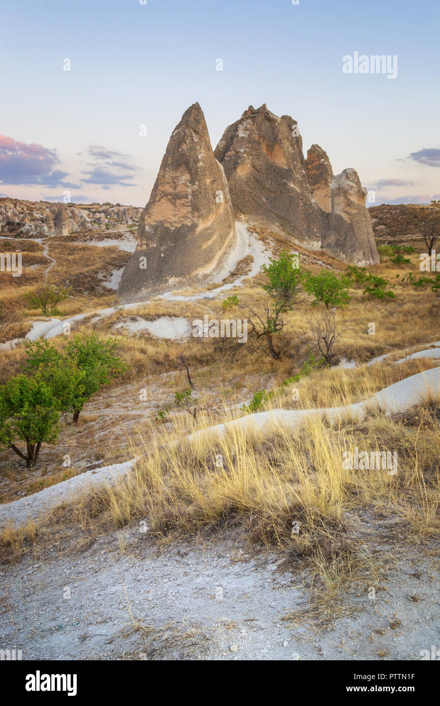 Rock formations near Göreme, Turkey Stock Photo - Alamy