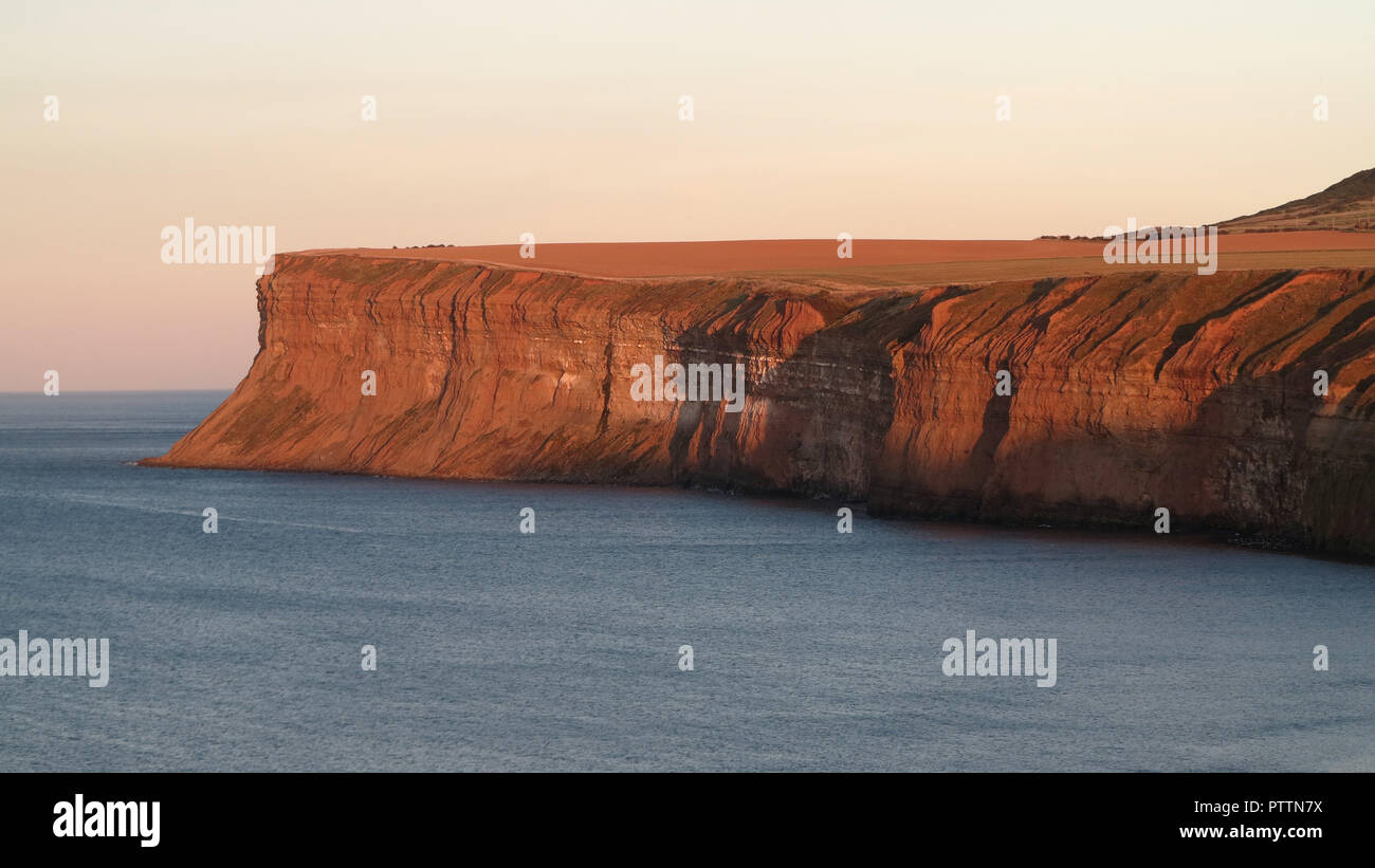 Saltburn by the sea uk sunset hi-res stock photography and images - Alamy