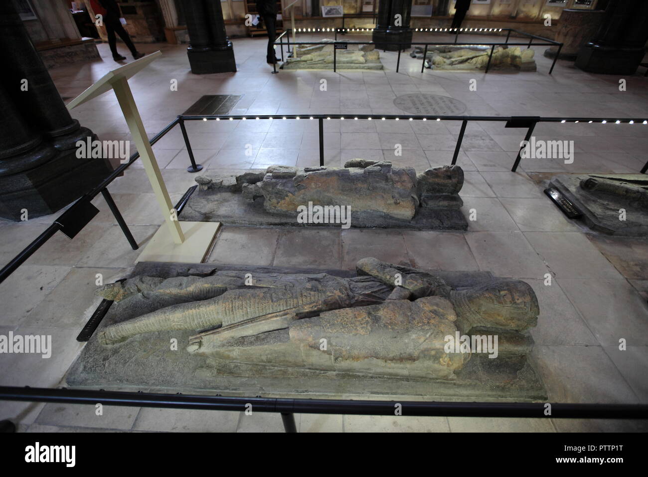 The Temple Church in London, built by the Knights Templar as their ...
