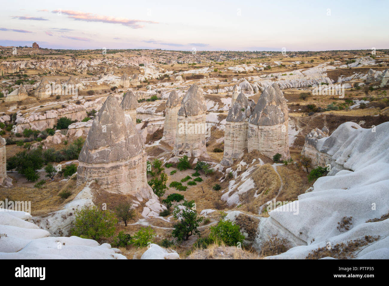 Rock formation near Göreme, Turkey Stock Photo - Alamy