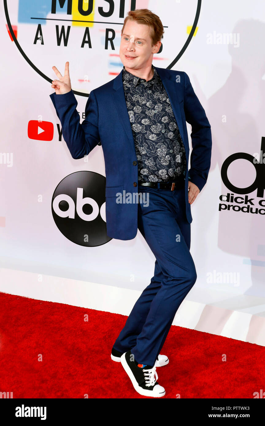 Macaulay Culkin attending the 46th Annual American Music Awards at ...