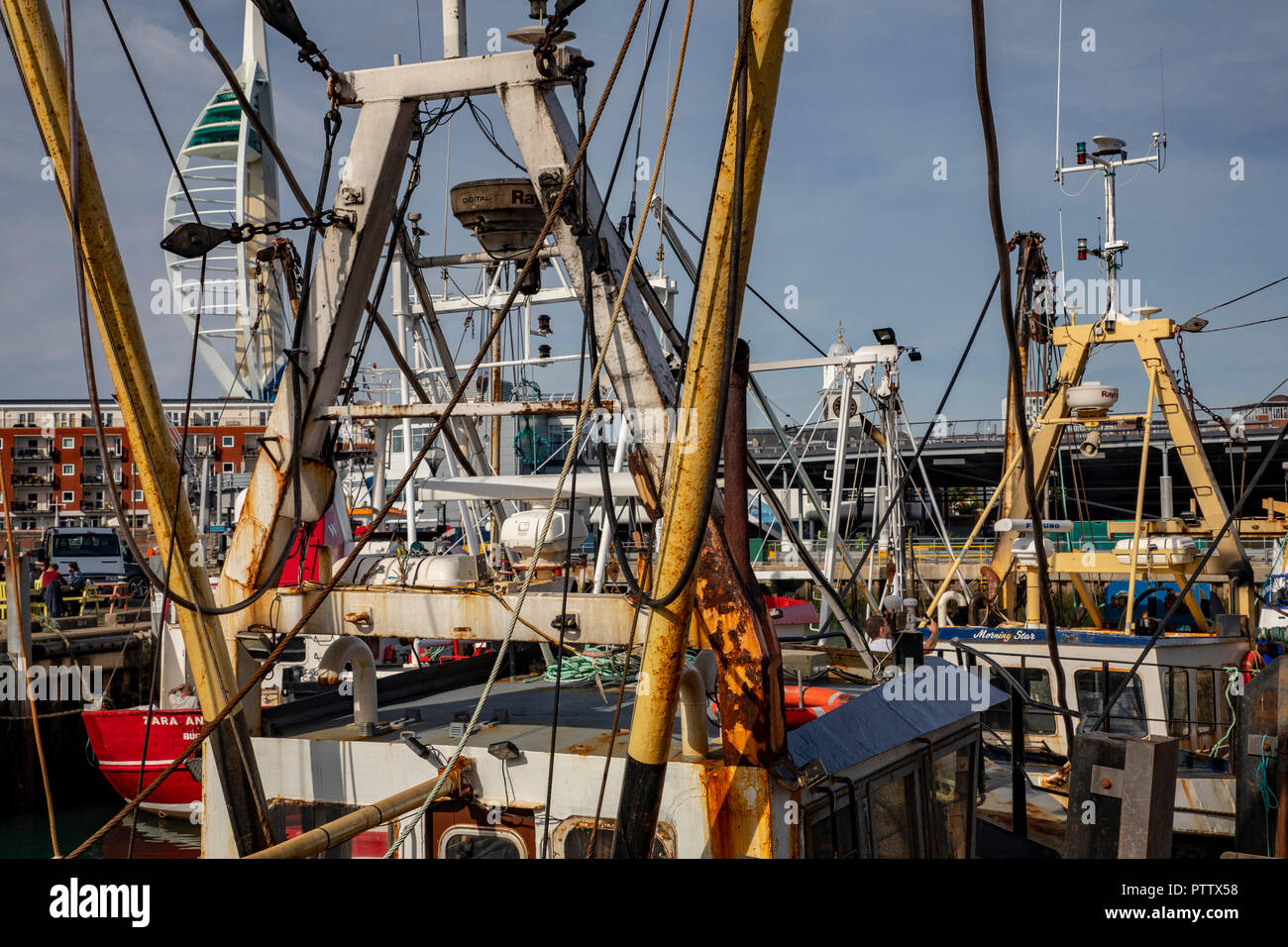 The Camber Docks Portsmouth Hampshire Stock Photo - Alamy