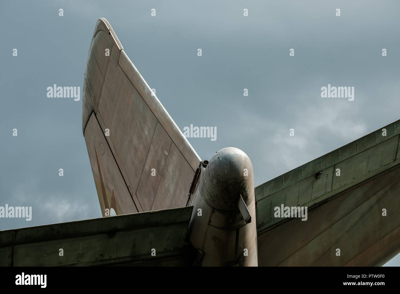 Old Canberra Bomber at Willowbank Stock Photo - Alamy