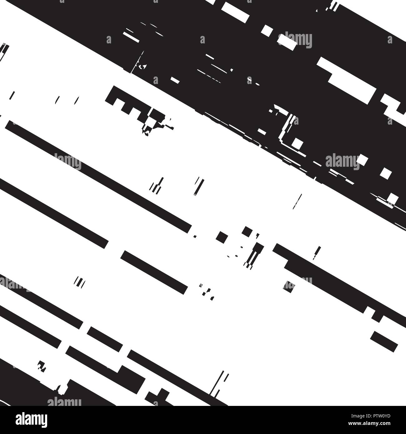 Glitch Overlay Texture Stock Vector Image & Art - Alamy