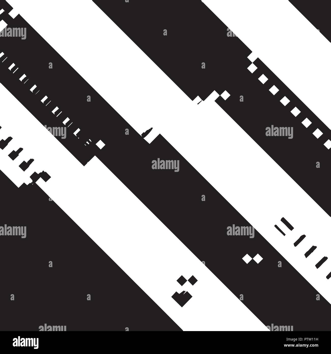 Glitch Overlay Texture Stock Vector Image & Art - Alamy