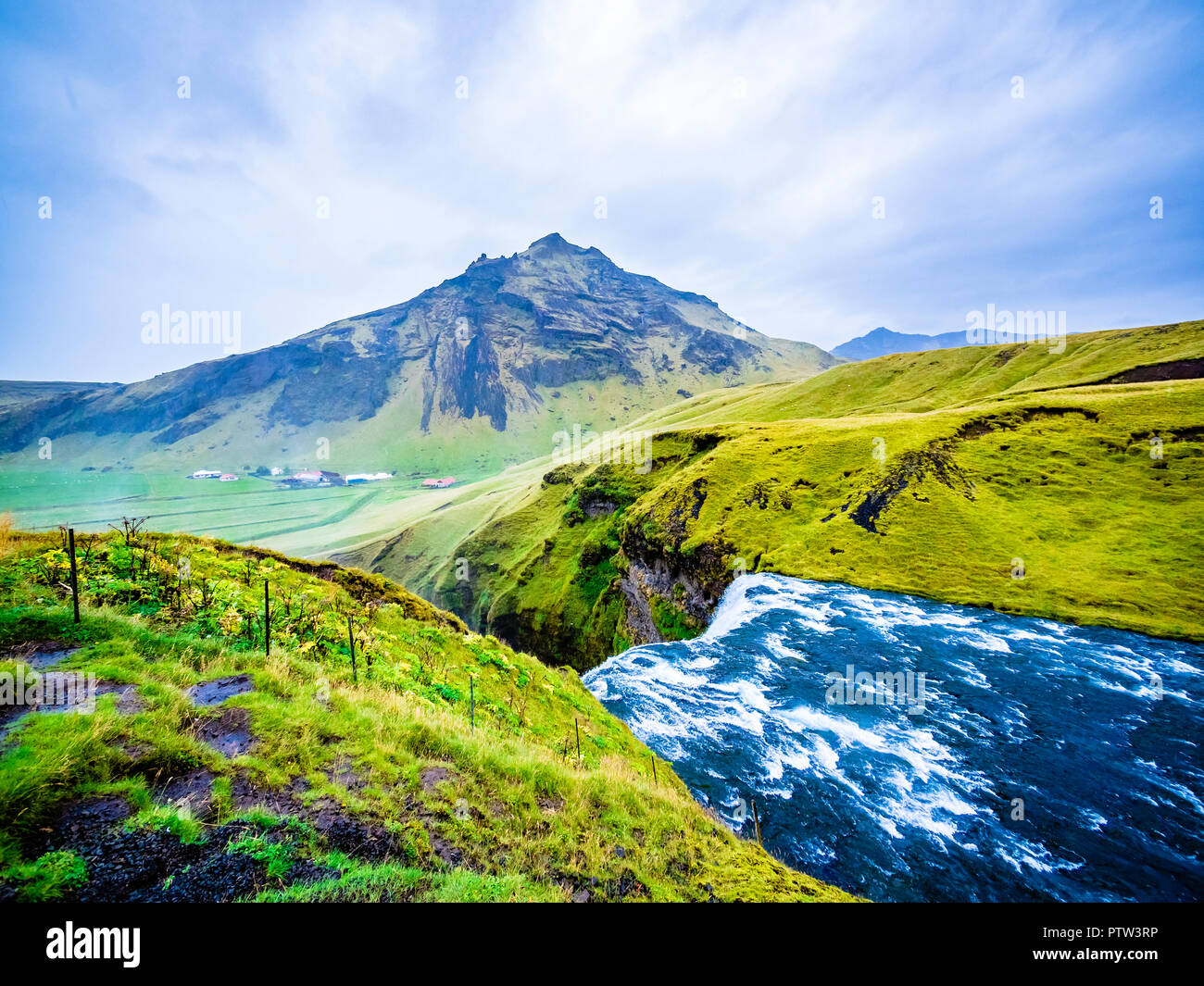 Hike to waterfall hi-res stock photography and images - Alamy