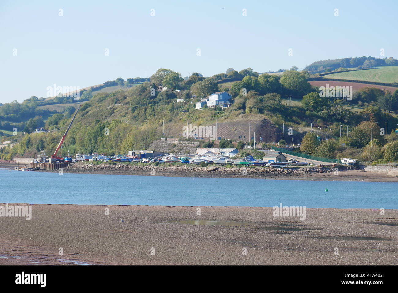 Boats on river teign hi-res stock photography and images - Alamy