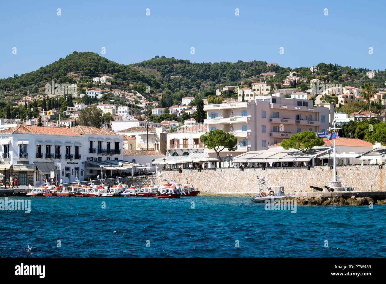 Spetses Greece Boats High Resolution Stock Photography and Images - Alamy