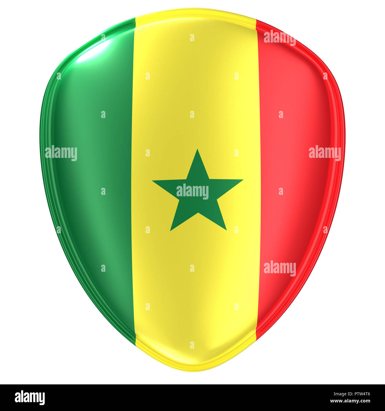 Senegal icon hi-res stock photography and images - Alamy