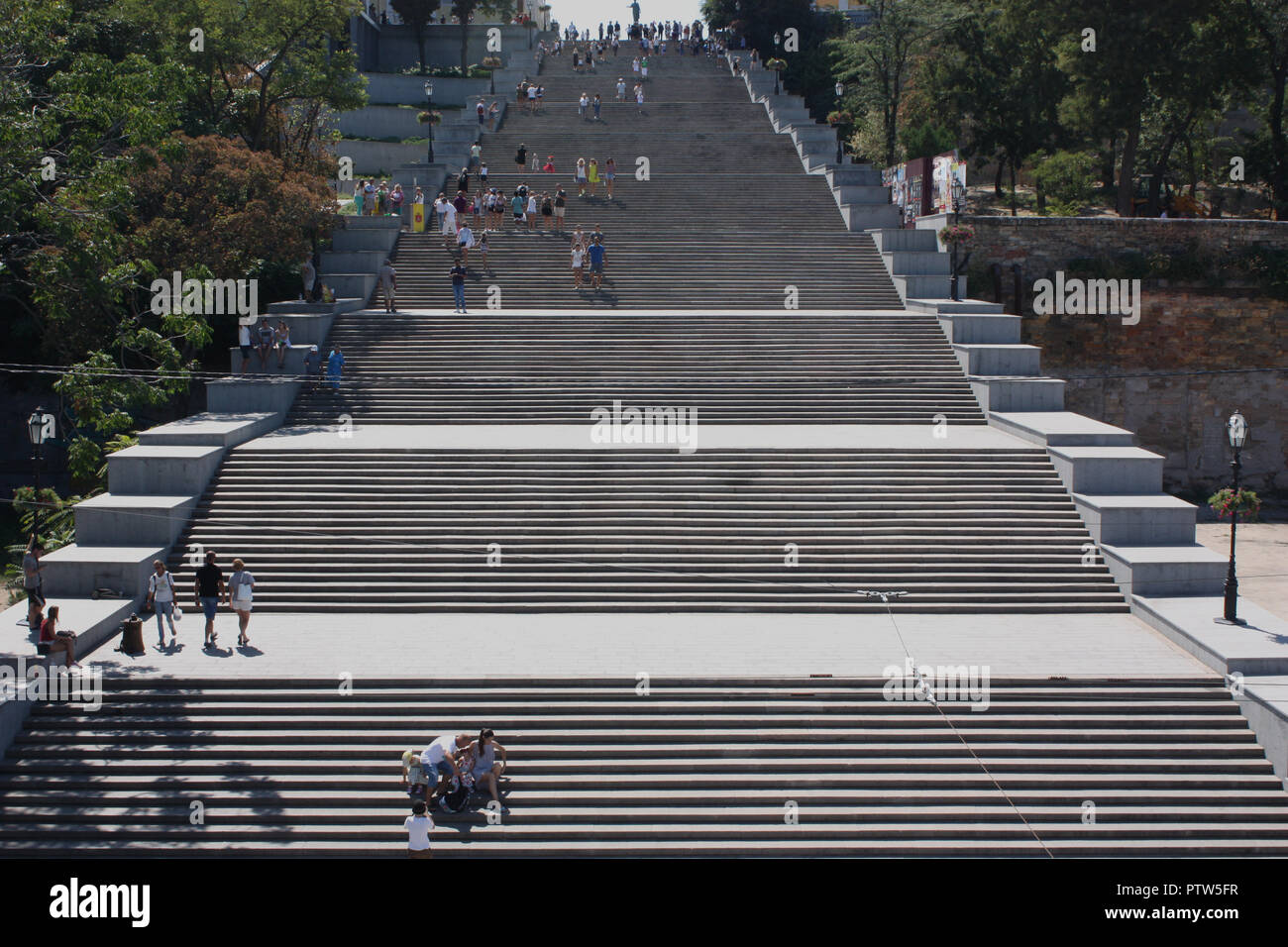 The Potemkin Steps in Odessa, Ukraine Stock Photo - Alamy