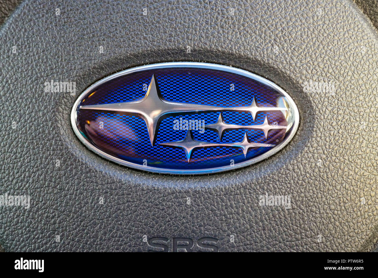 Subaru Star Logo Subaru Logo Emblem In Black And Silver With Stars