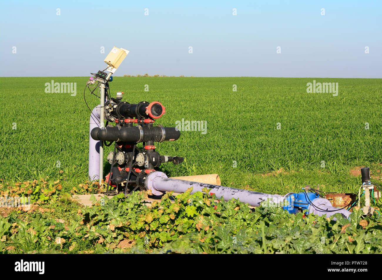 Sprinkler control system hi-res stock photography and images - Alamy
