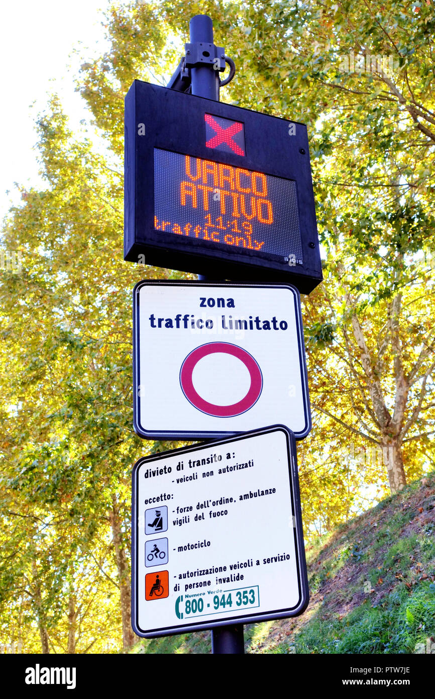 Restricted Traffic Zone Stock Photos & Restricted Traffic Zone Stock ...