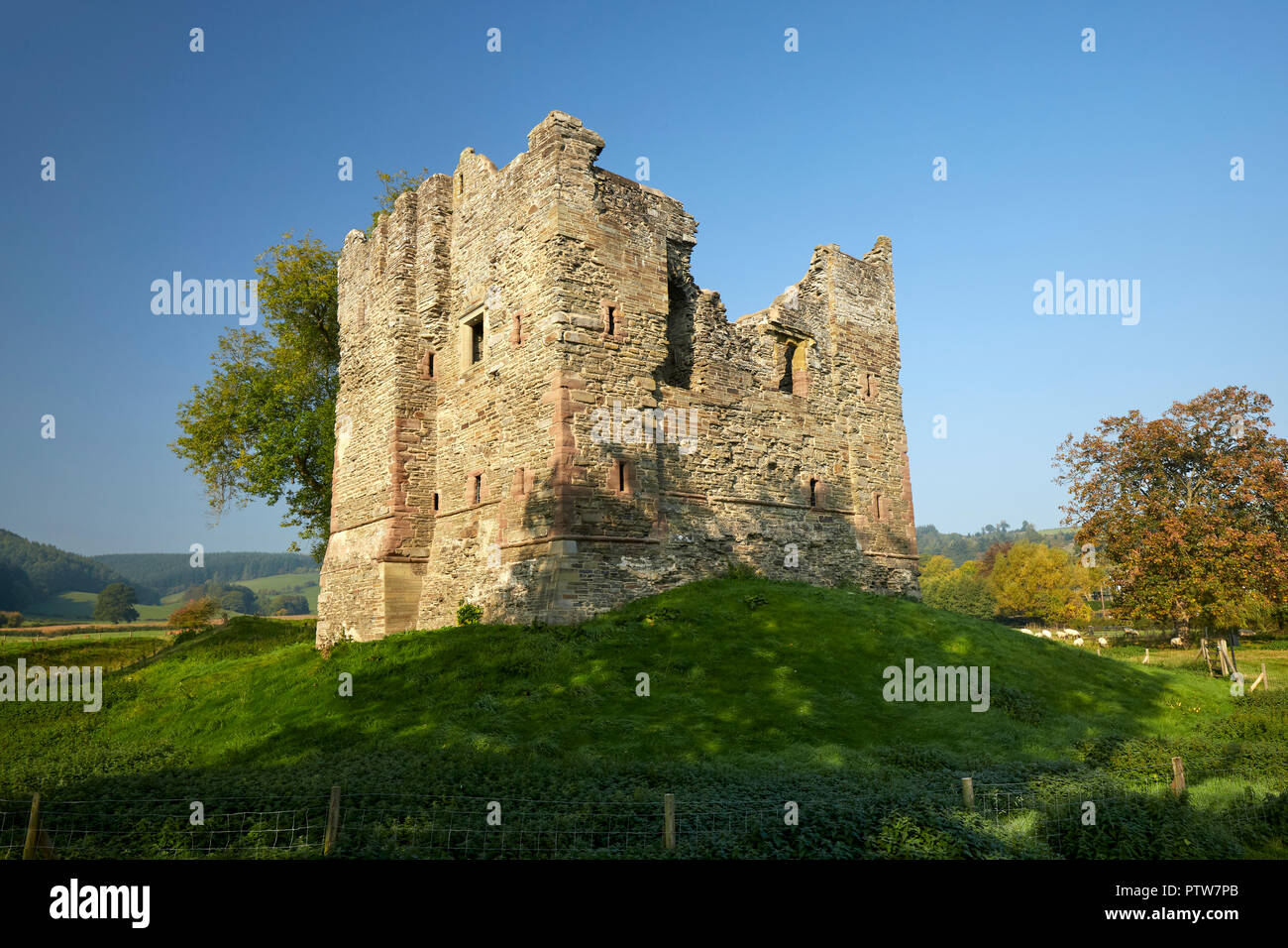 Hopton castle hi-res stock photography and images - Alamy