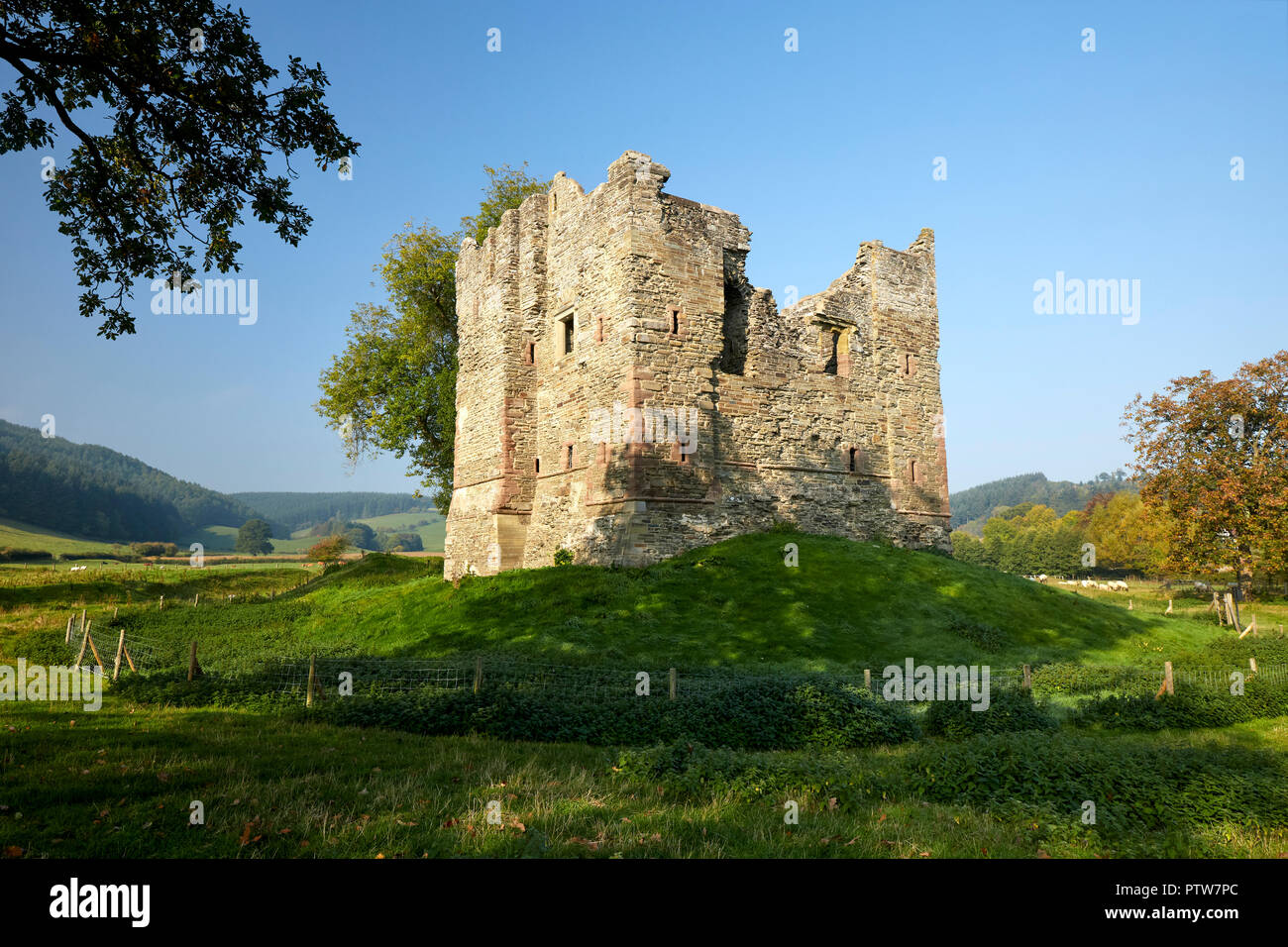 Hopton castle hi-res stock photography and images - Alamy