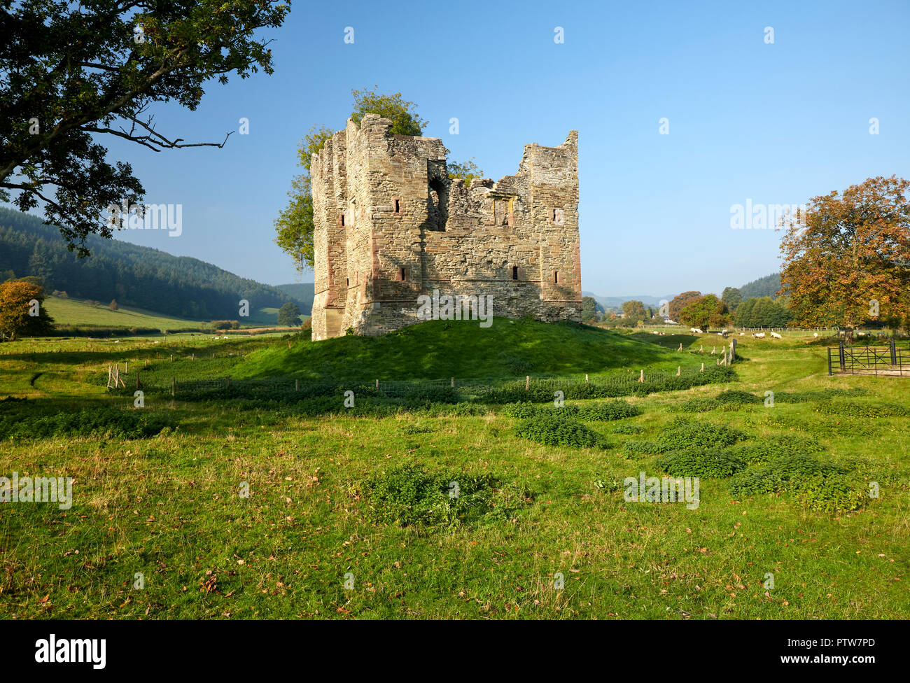 Hopton castle hi-res stock photography and images - Alamy