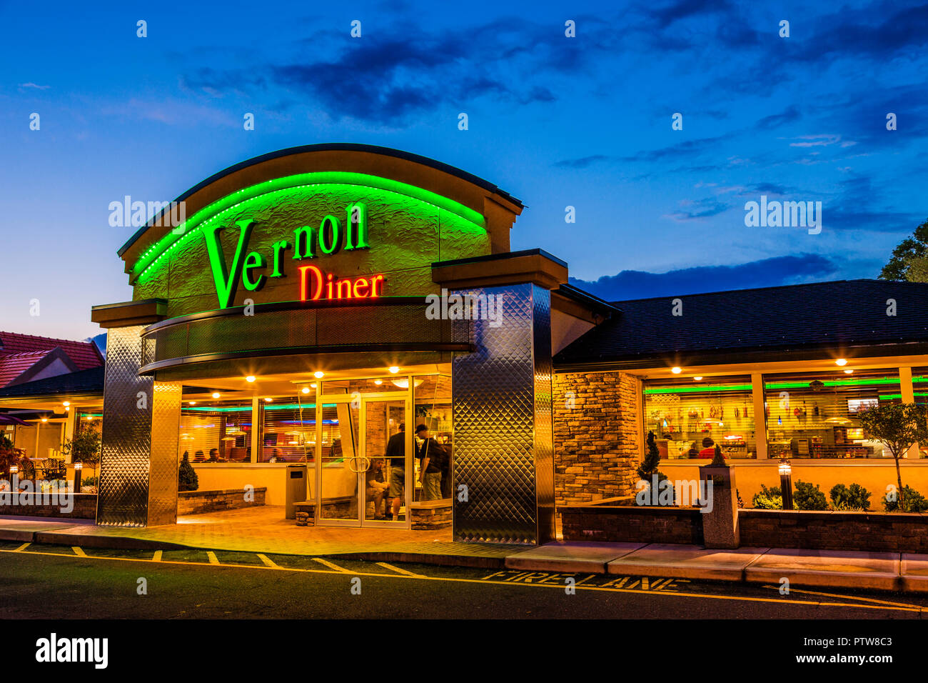 Vernon diner hi-res stock photography and images - Alamy