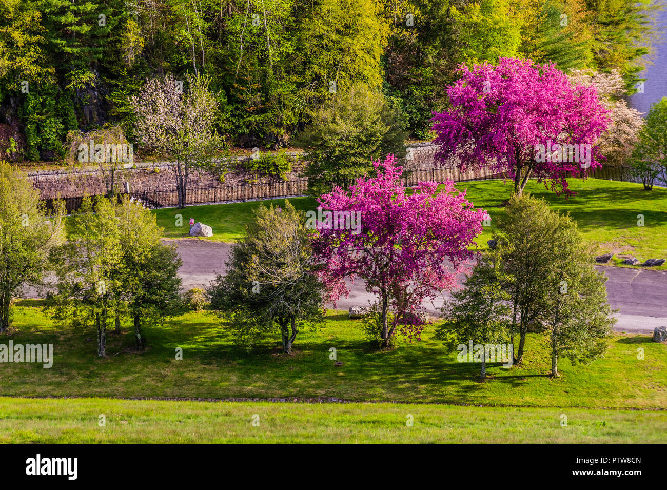 Saville Dam Barkhamsted Reservoir Barkhamsted, Connecticut, USA Stock ...
