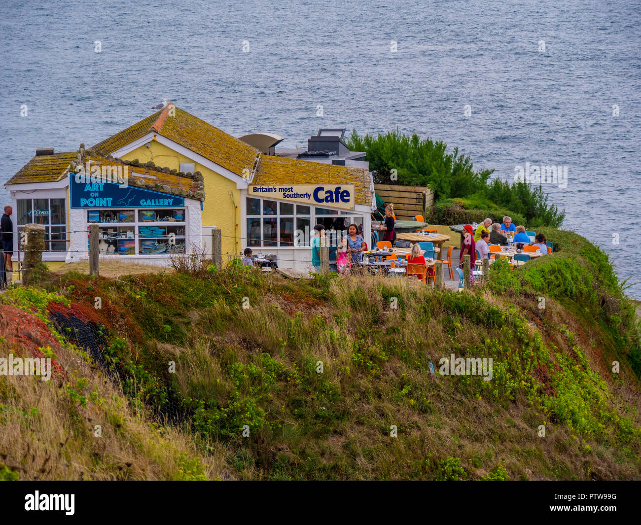 Britains most southerly cafe at Lizard Point in Cornwall - CORNWALL ...