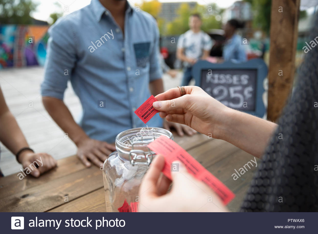 Carnival ticket booth hi-res stock photography and images - Alamy